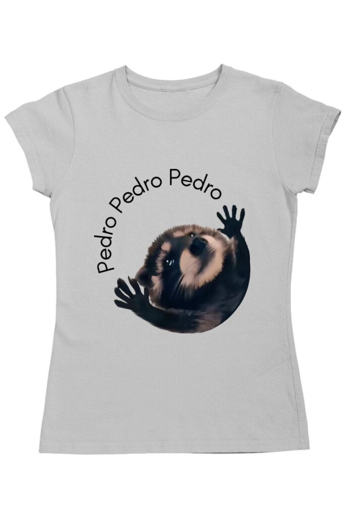 Pedro raccoon dance női póló | Pólóügynökség